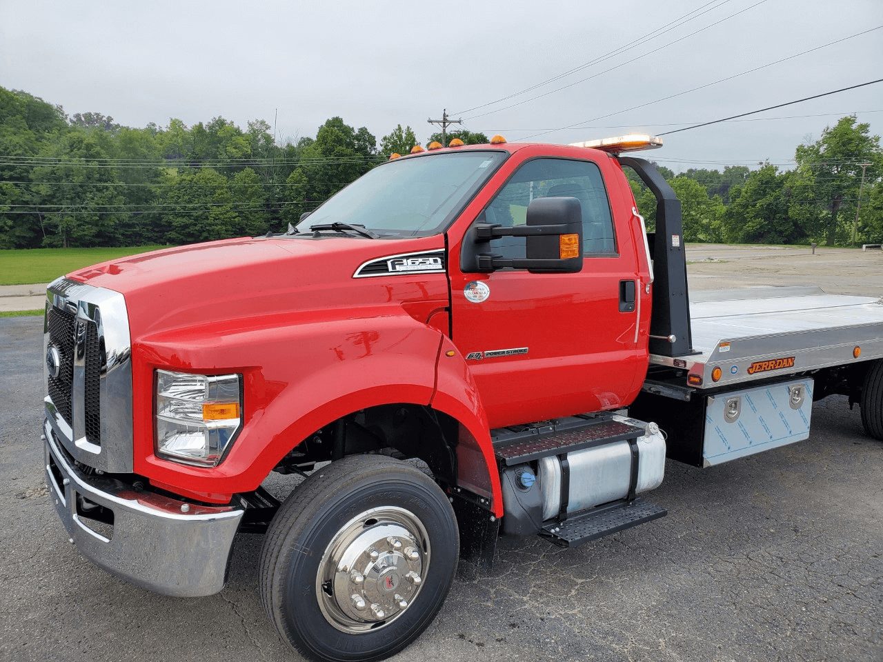 2021 Ford F650 Diesel Rollback - Tipton Tow Trucks