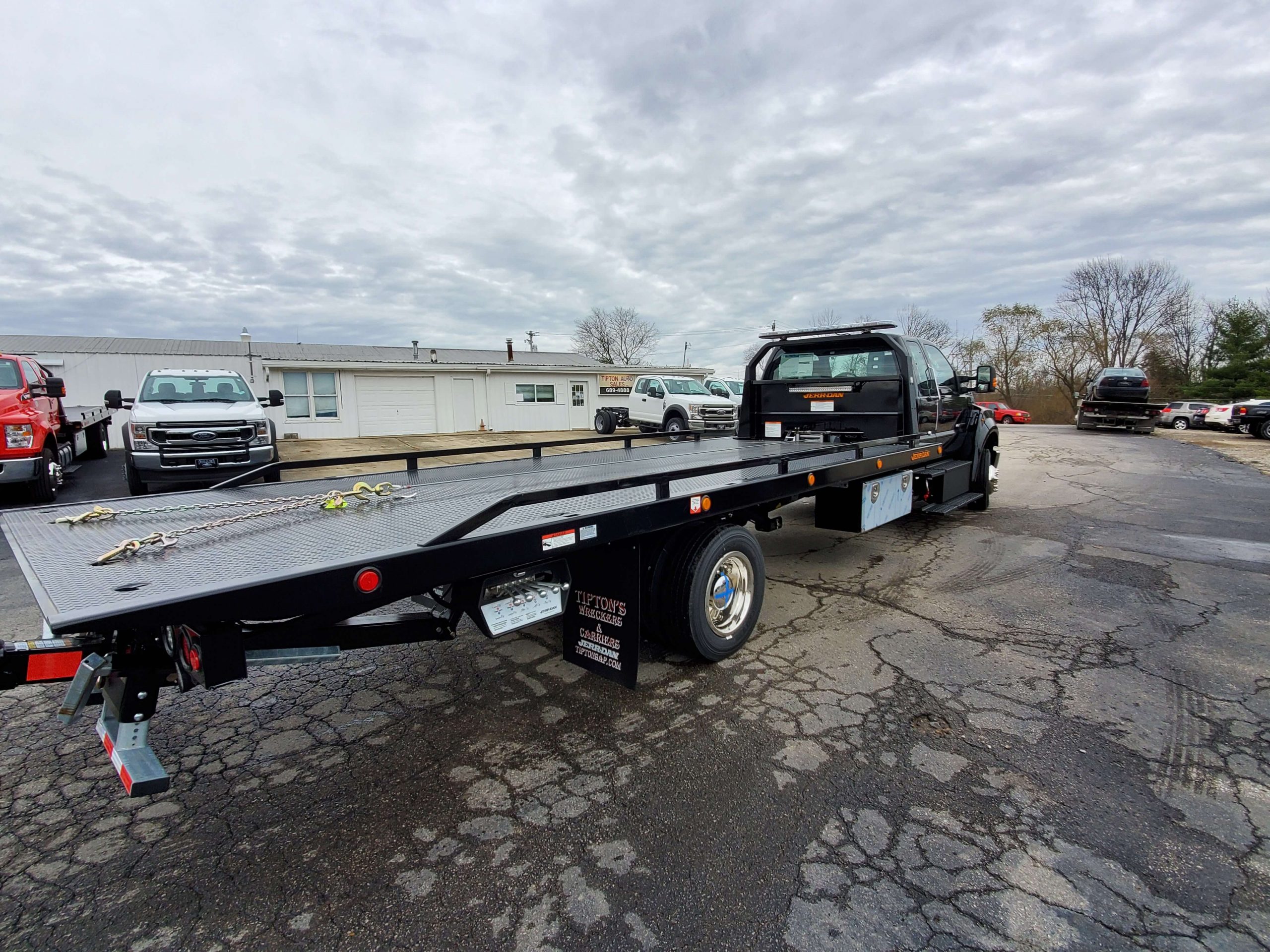 2021 Ford F650 Extended Cab Jerr-Dan Rollback - Tipton Tow Trucks