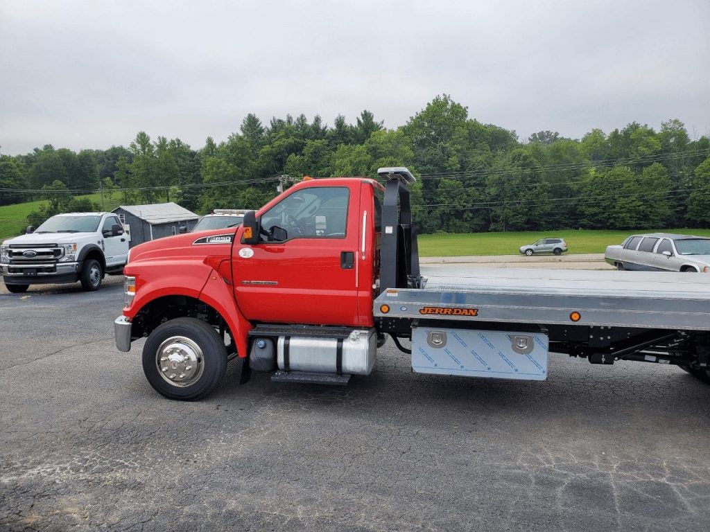 2021 Ford F650 Diesel Rollback - Tipton Tow Trucks