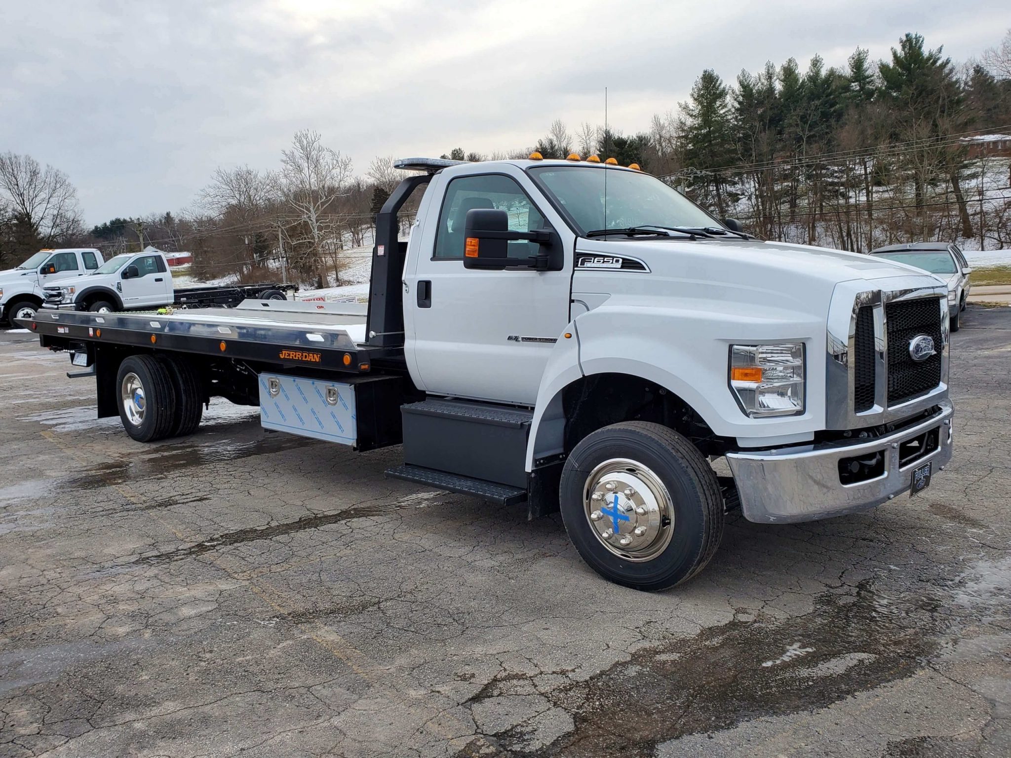 2021 Ford F650 Standard Cab Jerr-Dan Rollback - Tipton Tow Trucks